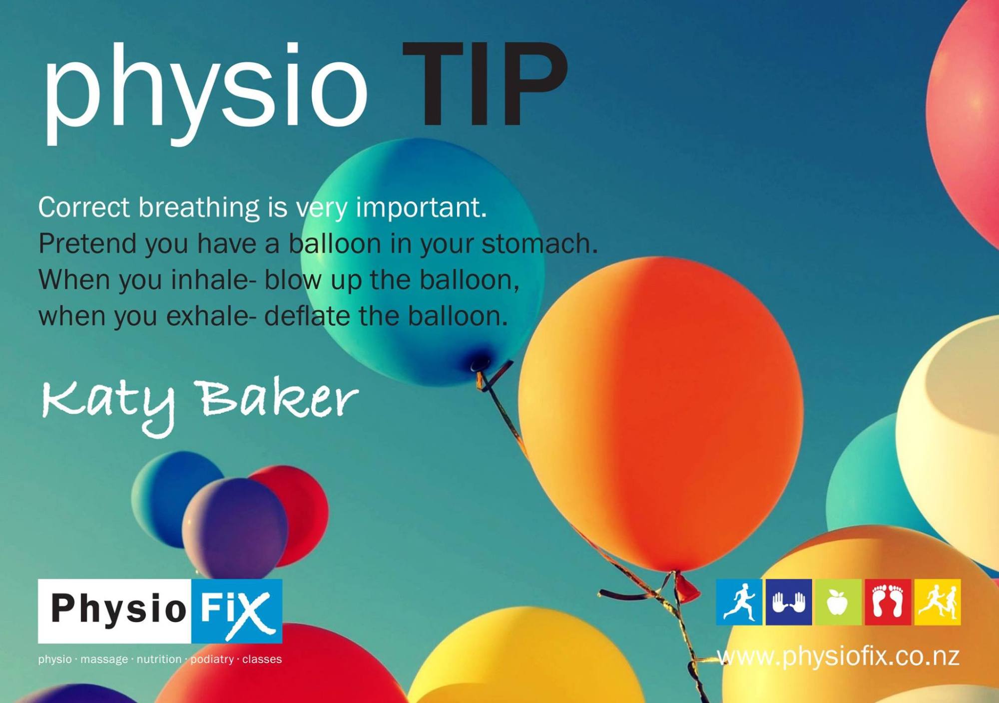physio TIP from Katy Baker – Physio Fix